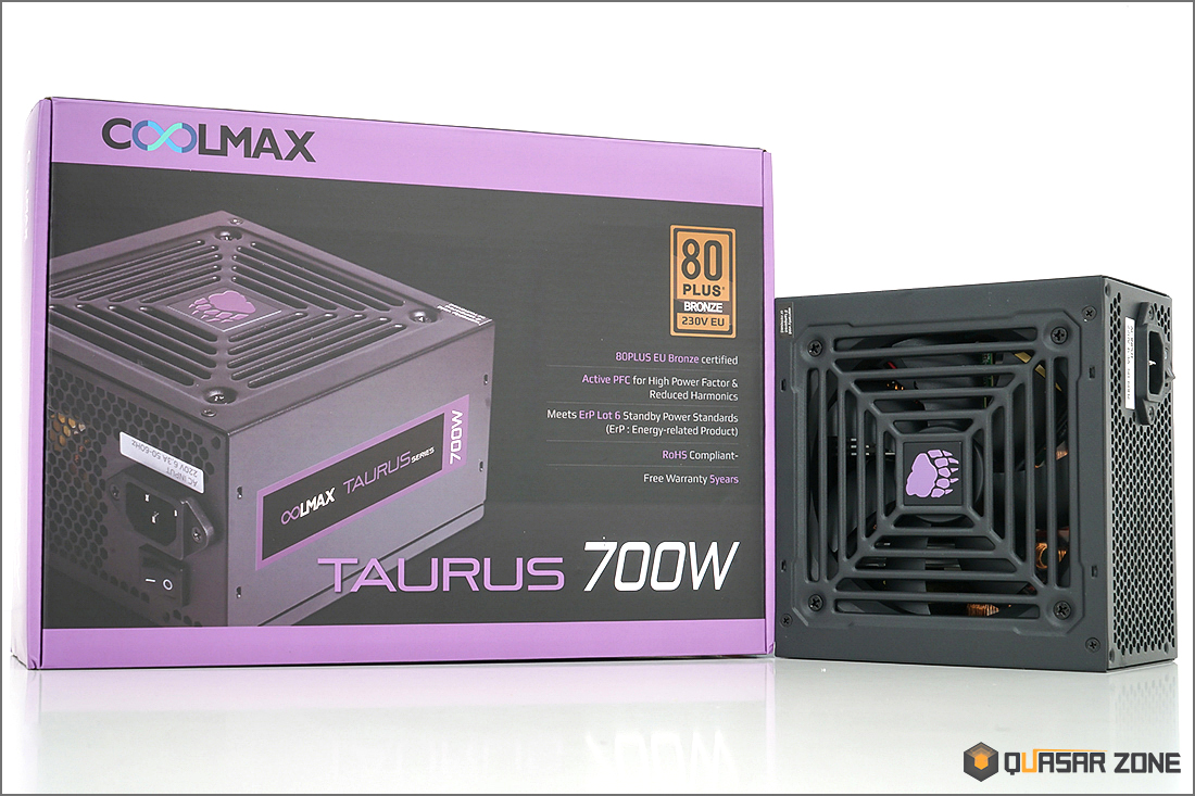 COOLMAX TAURUS 700W 80Plus Bronze 230V EU > 퀘이사 칼럼 | 퀘이사존