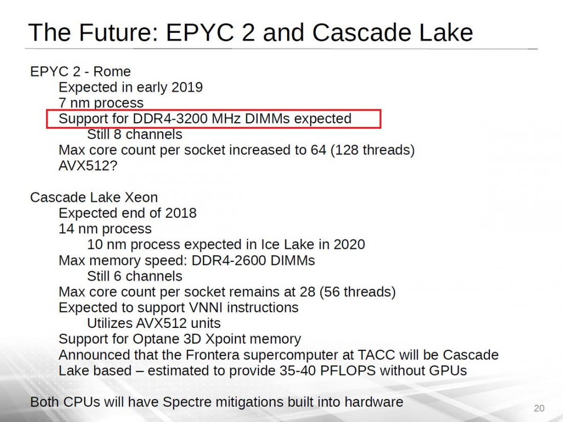 AMD EPYC2 ROME은 DDR4-3200 공식지원? > 하드웨어 뉴스 | 퀘이사존