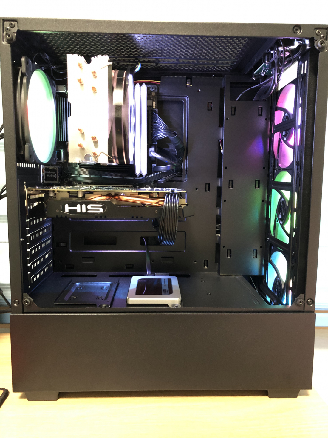 DAVEN FT707 강화유리 블랙 사용후기 > 케이스 | 퀘이사존