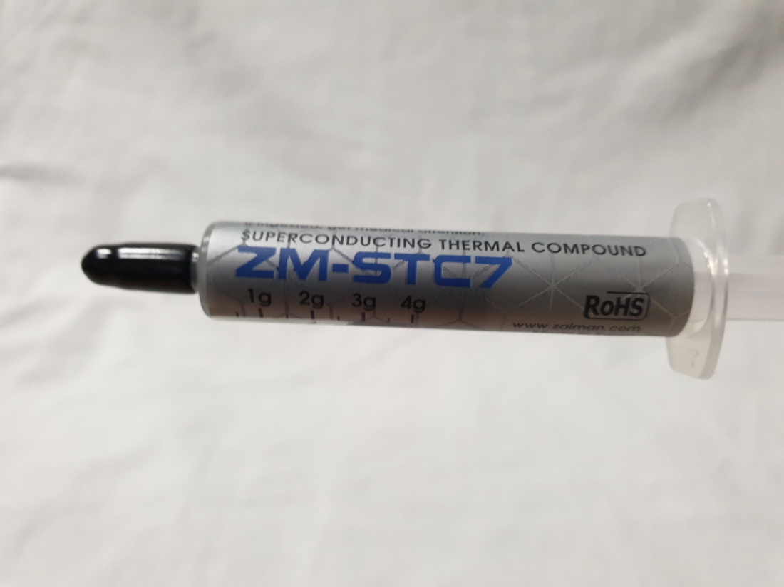 잘만 ZM-STC7 (4g) 써멀 컴파운드 사용기 > 유저 칼럼 | 퀘이사존