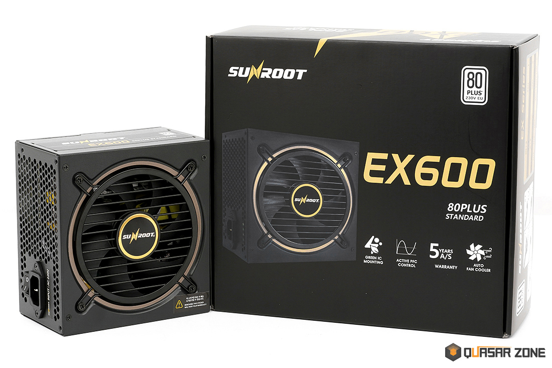 썬루트 EX600 80PLUS STANDARD 230V EU > 퀘이사 칼럼 | 퀘이사존