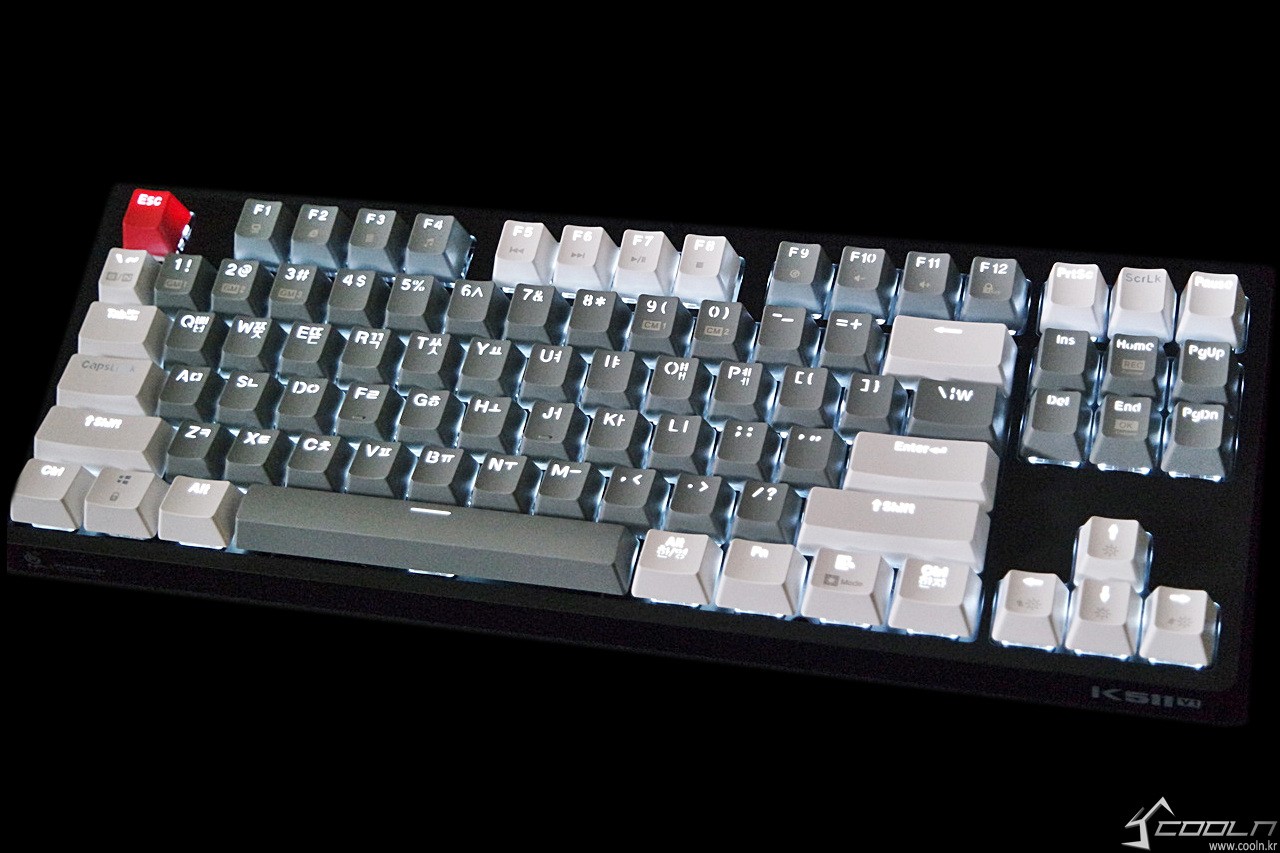 취향 저격! 텐키리스 게이밍 키보드 ABKO HACKER K511 카일 광축 (V1, 리니어) > 유저 칼럼 | 퀘이사존