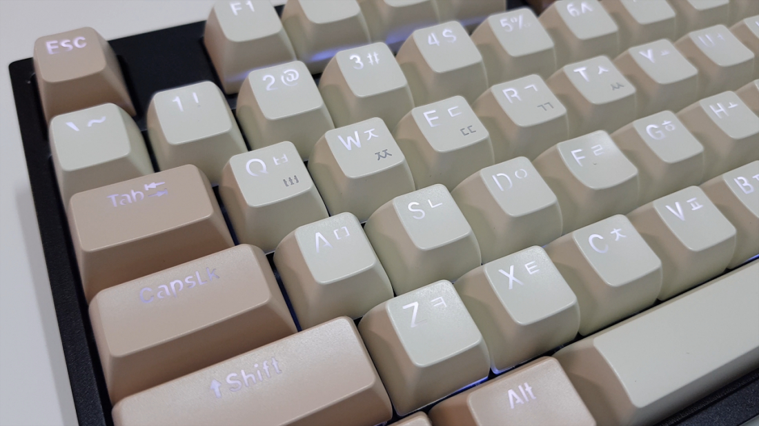 콕스 CK 108 SA CREAM 리뷰 & 언박싱 게이트론 황축 크림키캡 > 유저사용기/필테 | 퀘이사존