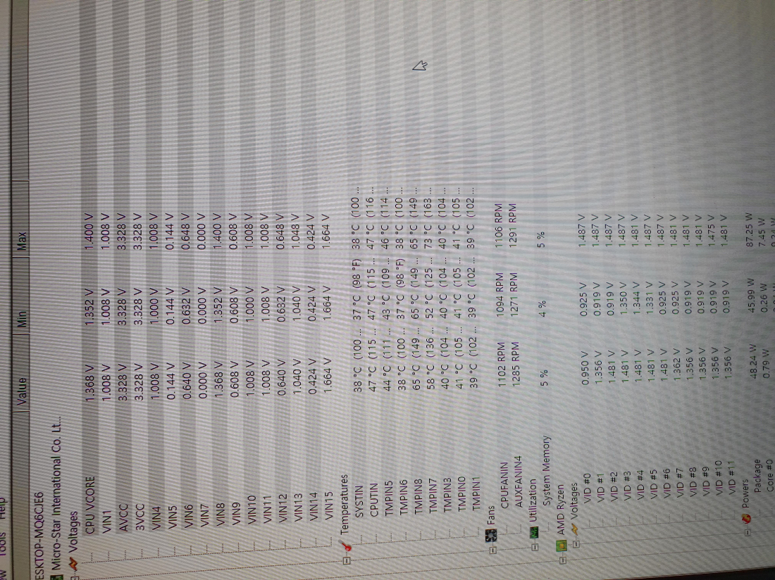 tmpin온도가 너무높아요 > CPU/메인보드/램 | 퀘이사존 QUASARZONE