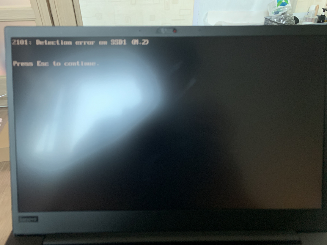 Detection Error On Ssd M 2 Telegraph 
