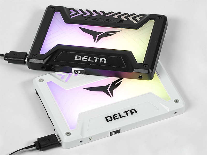 TeamGroup T-Force DELTA RGB SSD (250GB/500GB) > 리뷰 | 퀘이사존 QUASARZONE