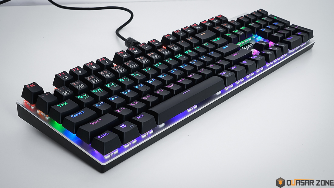 COX CK400 교체축 알루미늄 기계식 레인보우 LED : 게이밍 키보드 > 퀘이사 칼럼 | 퀘이사존