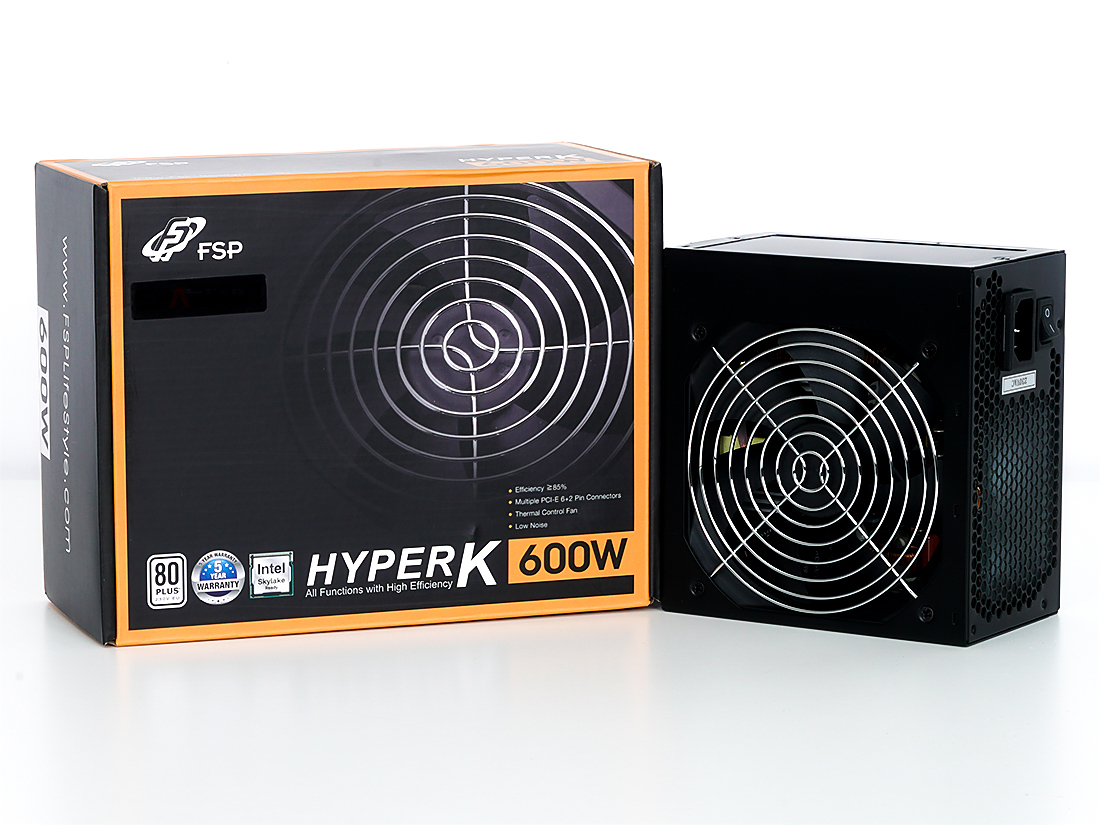 FSP HYPER K 600W 80PLUS Standard 230V EU : 파워서플라이 > 리뷰 | 퀘이사존 QUASARZONE