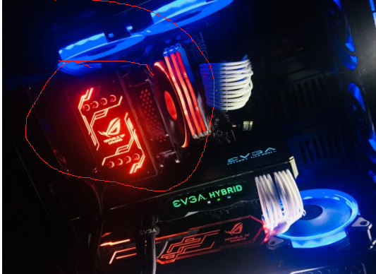 아수스 로고 쿨러에 led 들어오는거 머라고하나요? > 공랭/수랭쿨러 | 퀘이사존 QUASARZONE