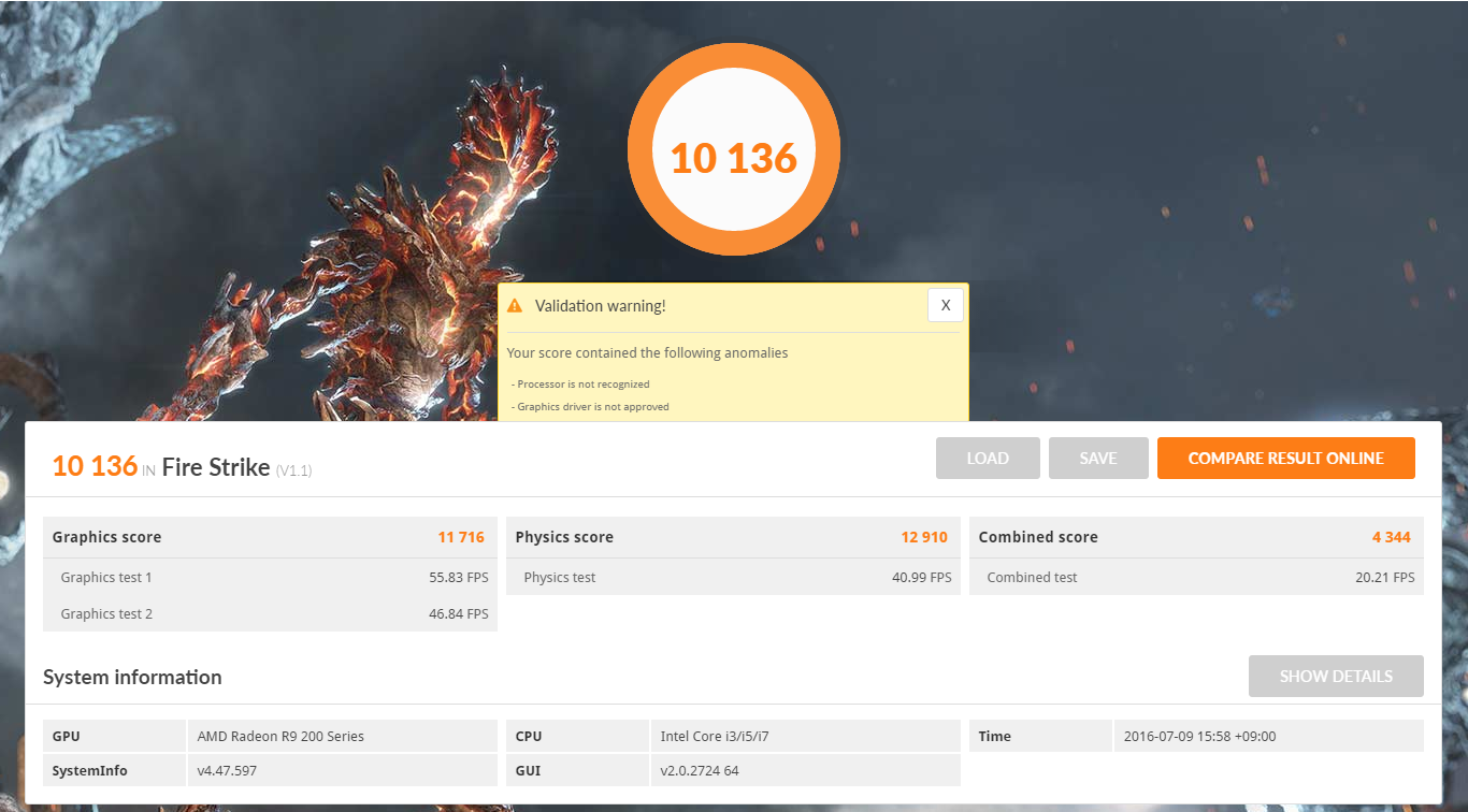 심심해서 3dmark 돌려봤습니다 > 그래픽카드 | 퀘이사존 QUASARZONE