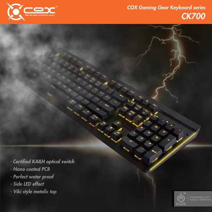 [예고]콕스, 첫 게이밍기어 CK700은 어떤 제품? > 하드웨어 뉴스 | 퀘이사존 QUASARZONE