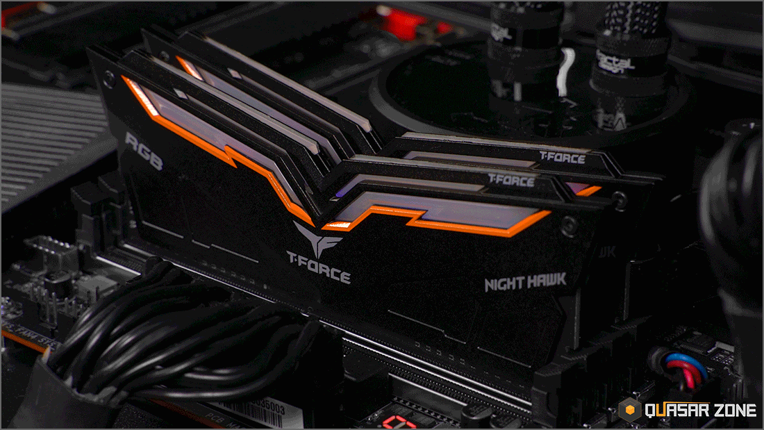 TeamGroup T-Force Night Hawk RGB 메모리 with 라이젠 > 퀘이사 칼럼 | 퀘이사존