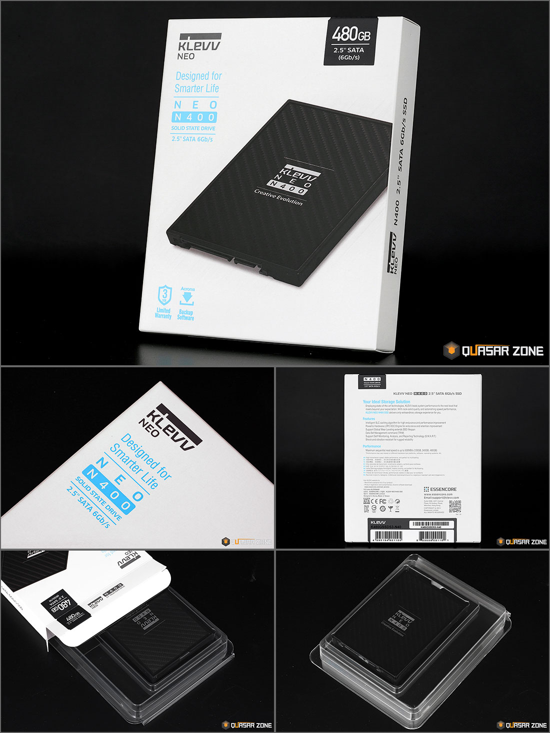 ESSENCORE KLEVV NEO N400 (480GB) : 보급형 SSD > 퀘이사 칼럼 | 퀘이사존