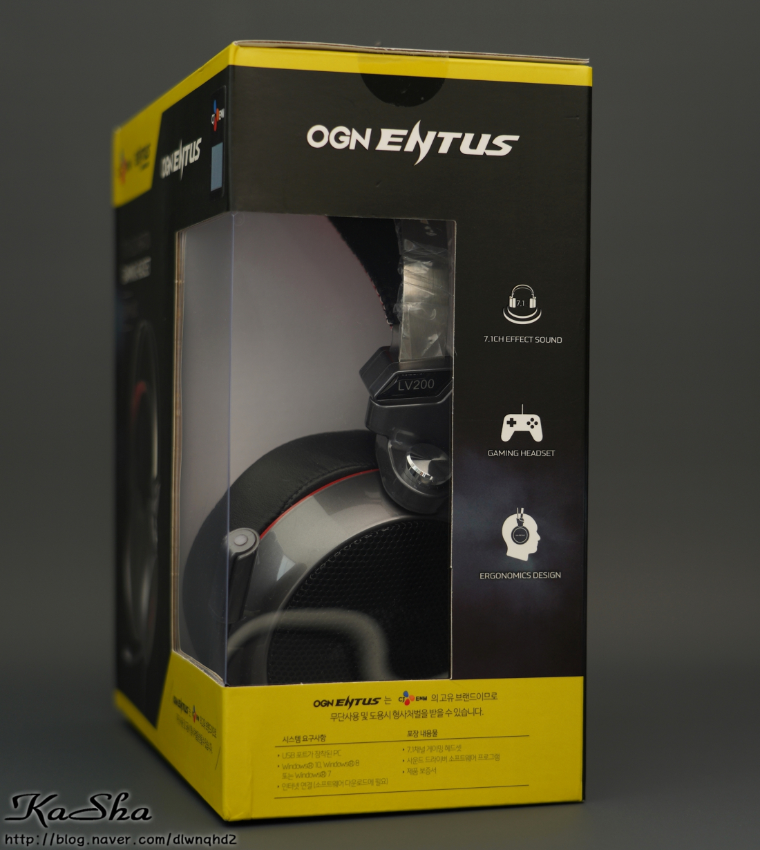OGN ENTUS CJENM CJDM-LV200 게이밍 헤드셋 > 유저 칼럼 | 퀘이사존