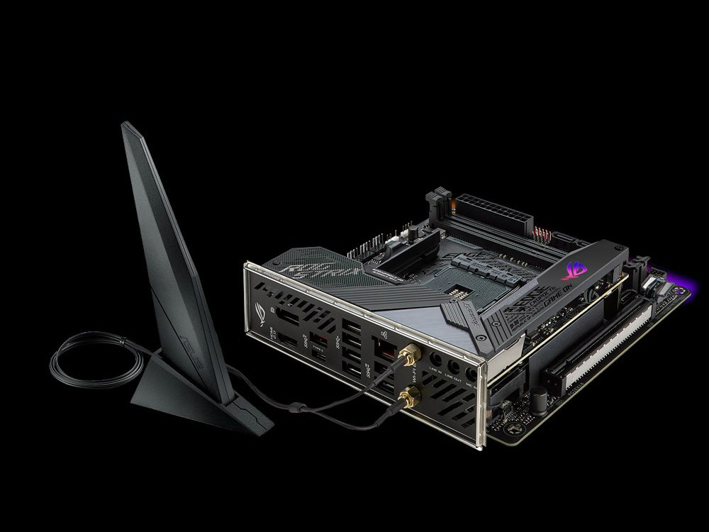 ASUS, X570 칩셋 Mini-ITX 게이밍 메인 보드 "ROG Strix X570-I Gaming" 발... > 하드웨어 ...