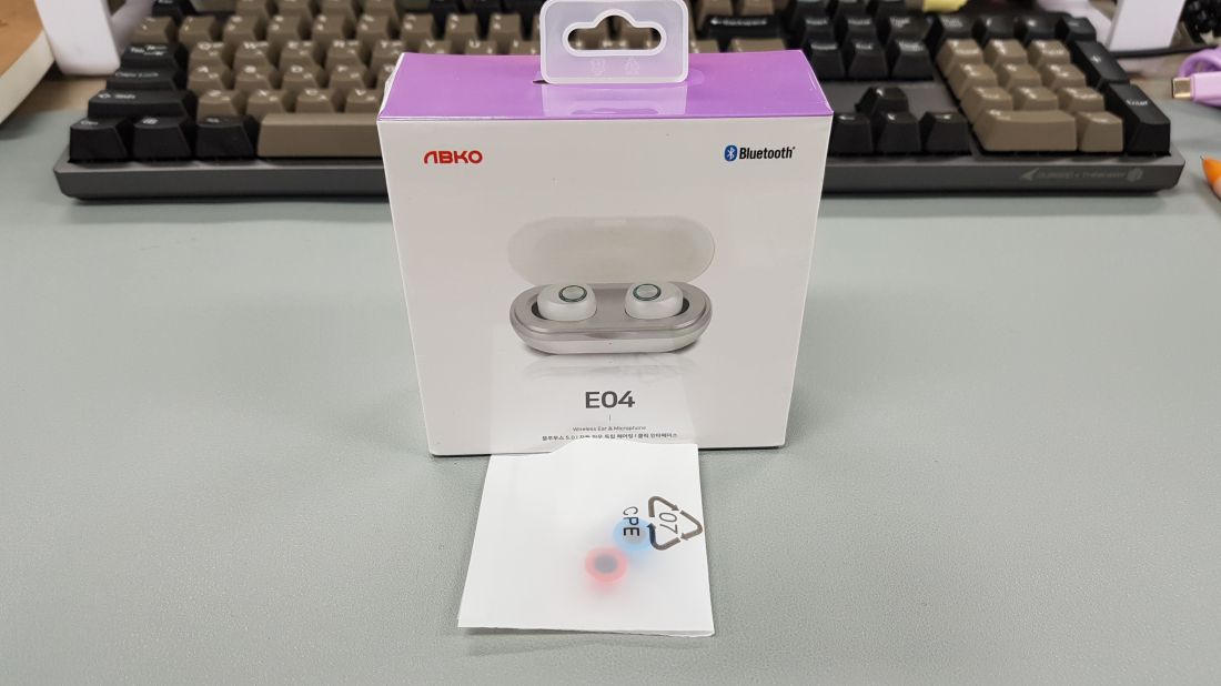 ABKO E04 BEATONIC 블루투스 무선 이어폰. > 하드웨어갤러리 | 퀘이사존 QUASARZONE