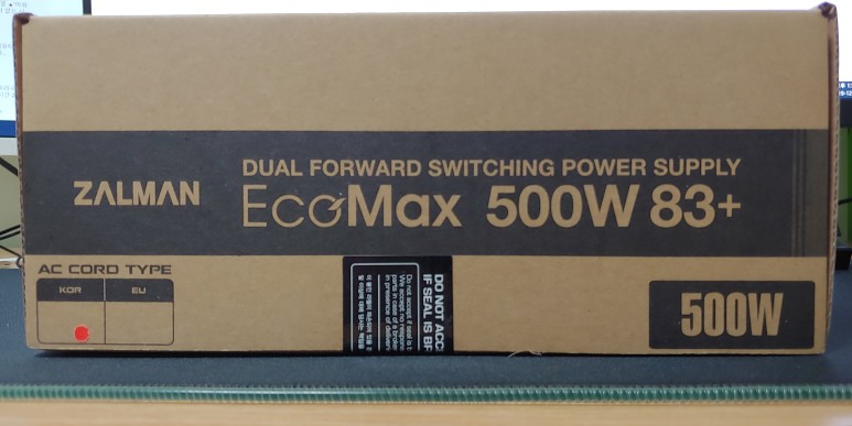 [리뷰] 잘만 EcoMax 500W 83+ 파워서플라이! 역대급 초가성비 컴퓨터 파워! > 유저 칼럼 | 퀘이사존