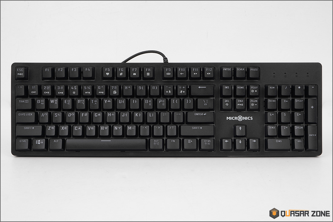 쌍둥이 형제, 마이크로닉스 MANIC X38 Gaming Keyboard > 리포트 | 퀘이사존