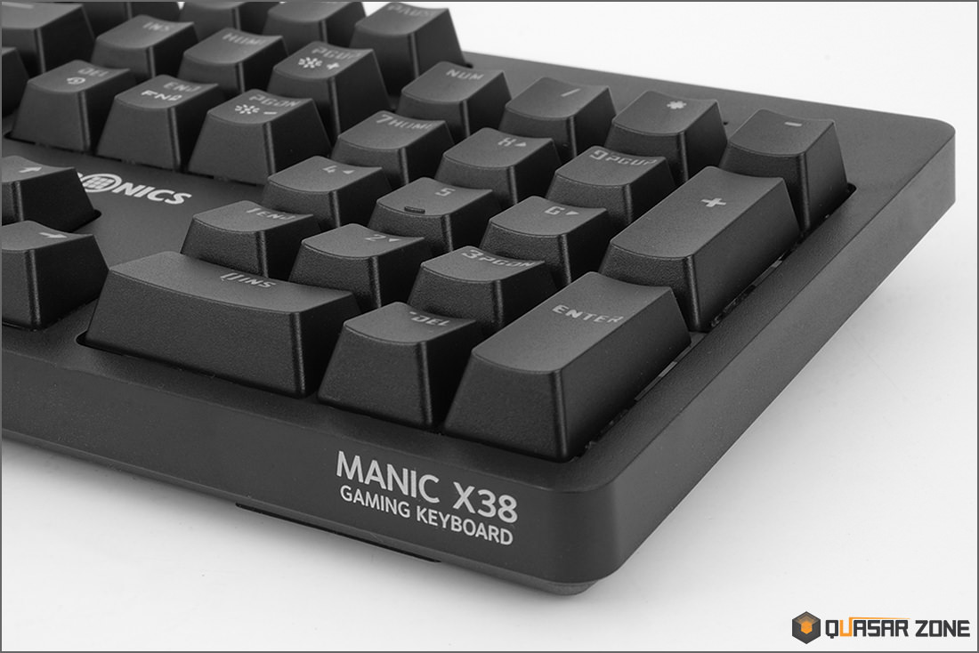 쌍둥이 형제, 마이크로닉스 MANIC X38 Gaming Keyboard > 리포트 | 퀘이사존