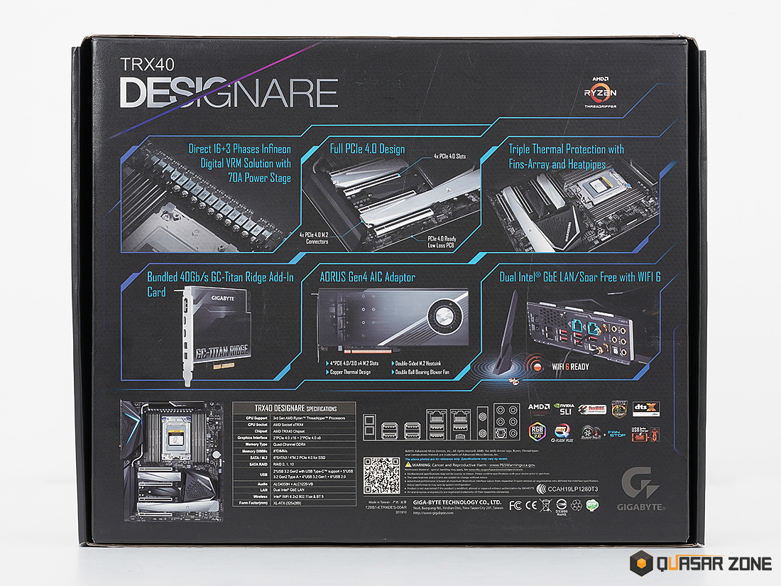 M.2 스스디 8개 장착 가능! GIGABYTE TRX40 DESIGNARE 제이씨현 > 퀘이사 칼럼 | 퀘이사존