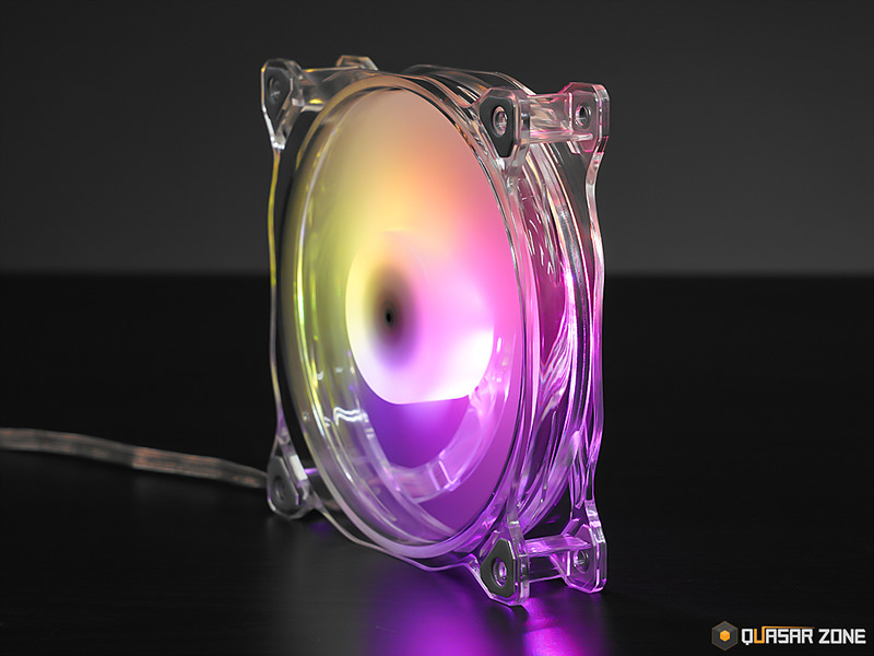 리모컨으로 RGB / 속도 조절! darkFlash CF8 PRO ARGB + ARGB Master RC1 REMOTE KIT ...