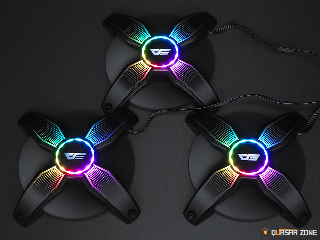 쿨링팬? 드라군?! darkFlash TALON PRO ARGB + ARGB Master RC1 REMOTE KIT > 퀘이사 ...