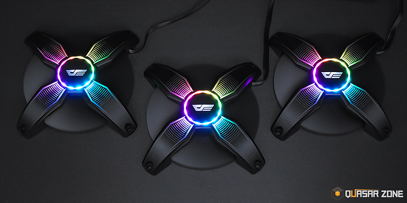 쿨링팬? 드라군?! darkFlash TALON PRO ARGB + ARGB Master RC1 REMOTE KIT > 퀘이사 ...