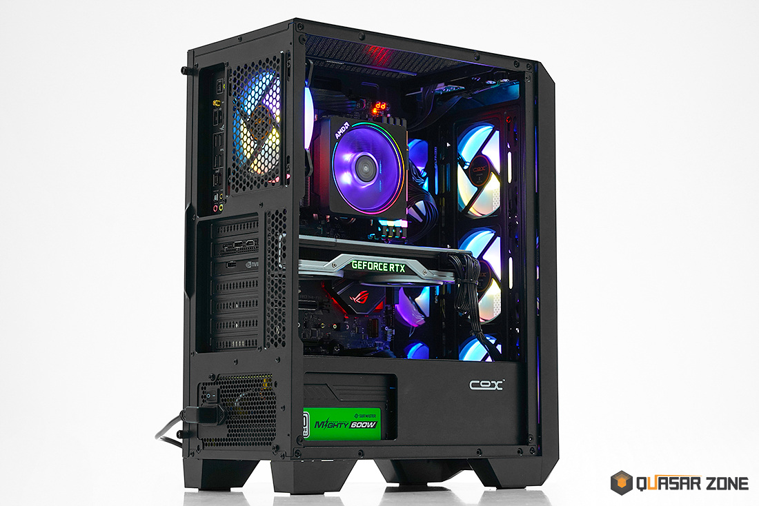 Rainbow 쿨링팬 4개 기본 제공! COX A3 그랜드 메쉬 강화유리 Duplex Rainbow > 퀘이사 칼럼 | 퀘이사존