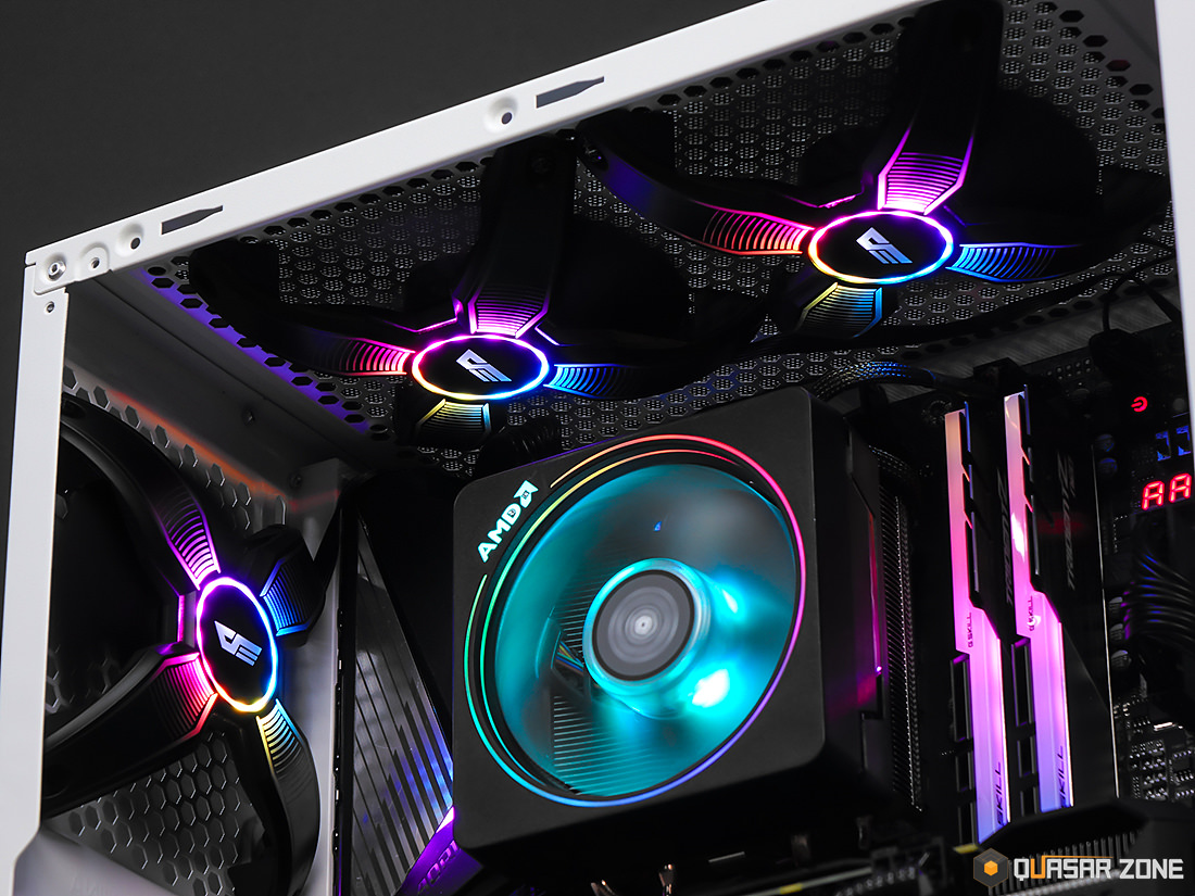 쿨링팬? 드라군?! darkFlash TALON PRO ARGB + ARGB Master RC1 REMOTE KIT > 퀘이사 ...