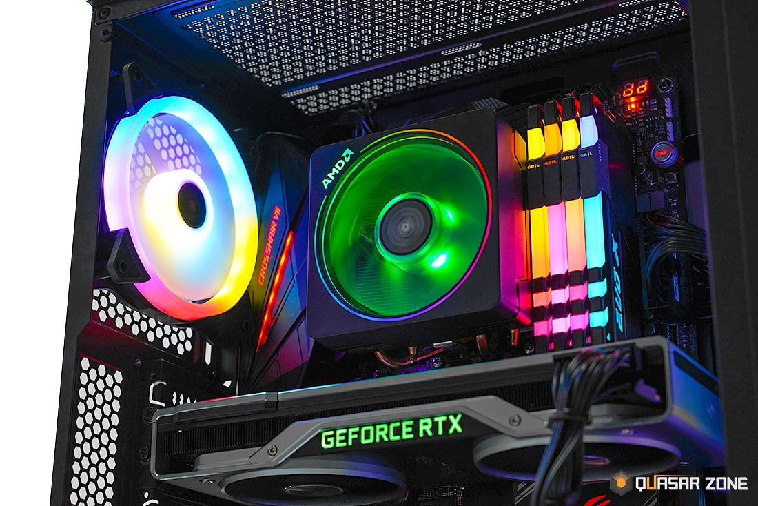 Rainbow 쿨링팬 4개 기본 제공! COX A3 그랜드 메쉬 강화유리 Duplex Rainbow > 퀘이사 칼럼 | 퀘이사존