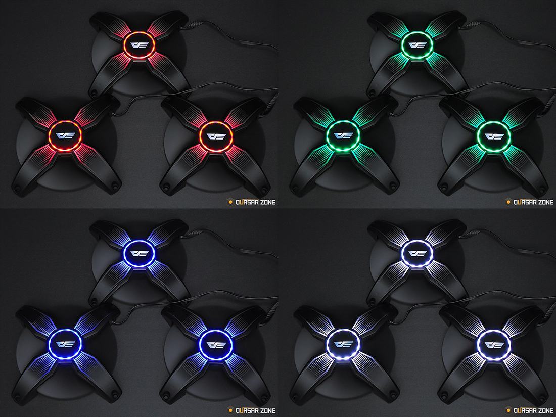 쿨링팬? 드라군?! darkFlash TALON PRO ARGB + ARGB Master RC1 REMOTE KIT > 퀘이사 ...