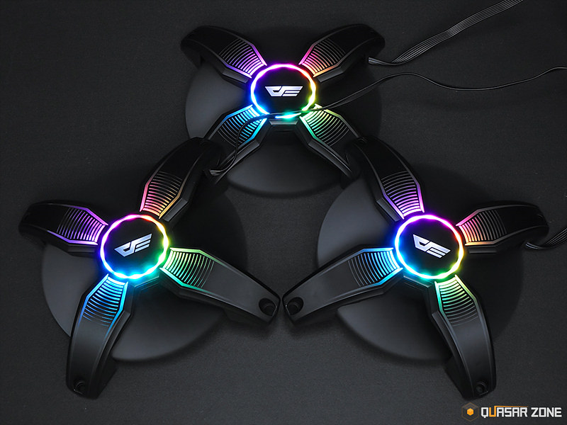 쿨링팬? 드라군?! darkFlash TALON PRO ARGB + ARGB Master RC1 REMOTE KIT > 퀘이사 ...