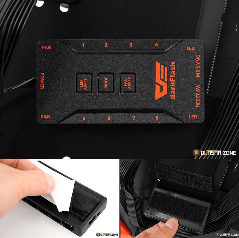 쿨링팬? 드라군?! darkFlash TALON PRO ARGB + ARGB Master RC1 REMOTE KIT > 퀘이사 ...