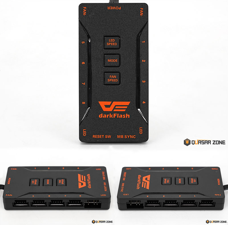 쿨링팬? 드라군?! darkFlash TALON PRO ARGB + ARGB Master RC1 REMOTE KIT > 퀘이사 ...