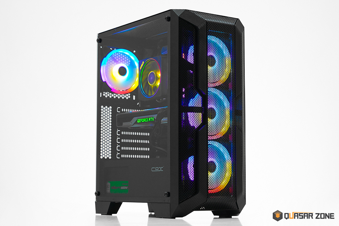 Rainbow 쿨링팬 4개 기본 제공! COX A3 그랜드 메쉬 강화유리 Duplex Rainbow > 퀘이사 칼럼 | 퀘이사존