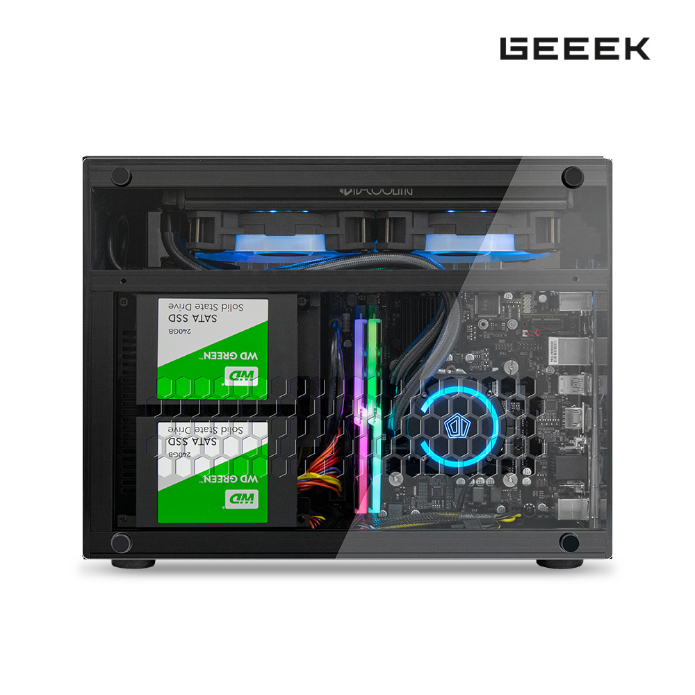 프리플로우 GEEEK A60 PLUS MINI-ITX CASE 출시안내 > 하드웨어 뉴스 | 퀘이사존
