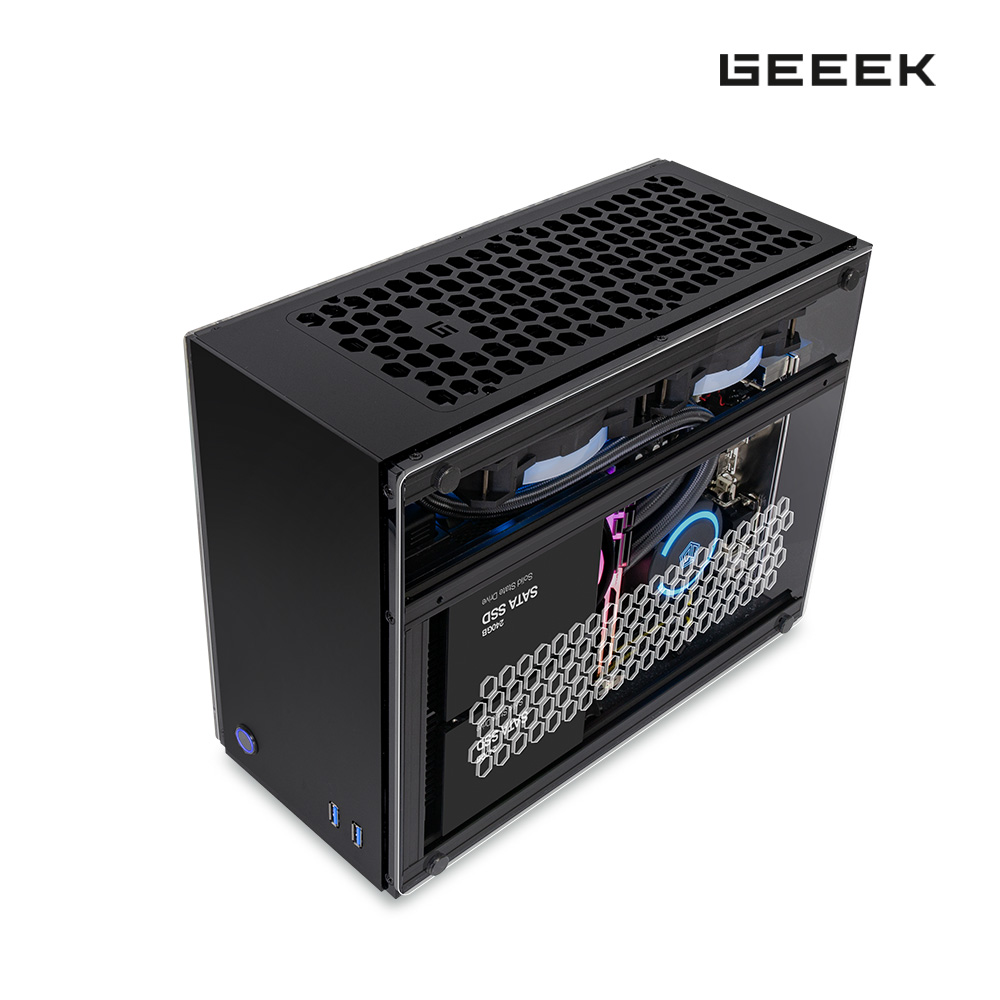 프리플로우 GEEEK A60 PLUS MINI-ITX CASE 출시안내 > 하드웨어 뉴스 | 퀘이사존