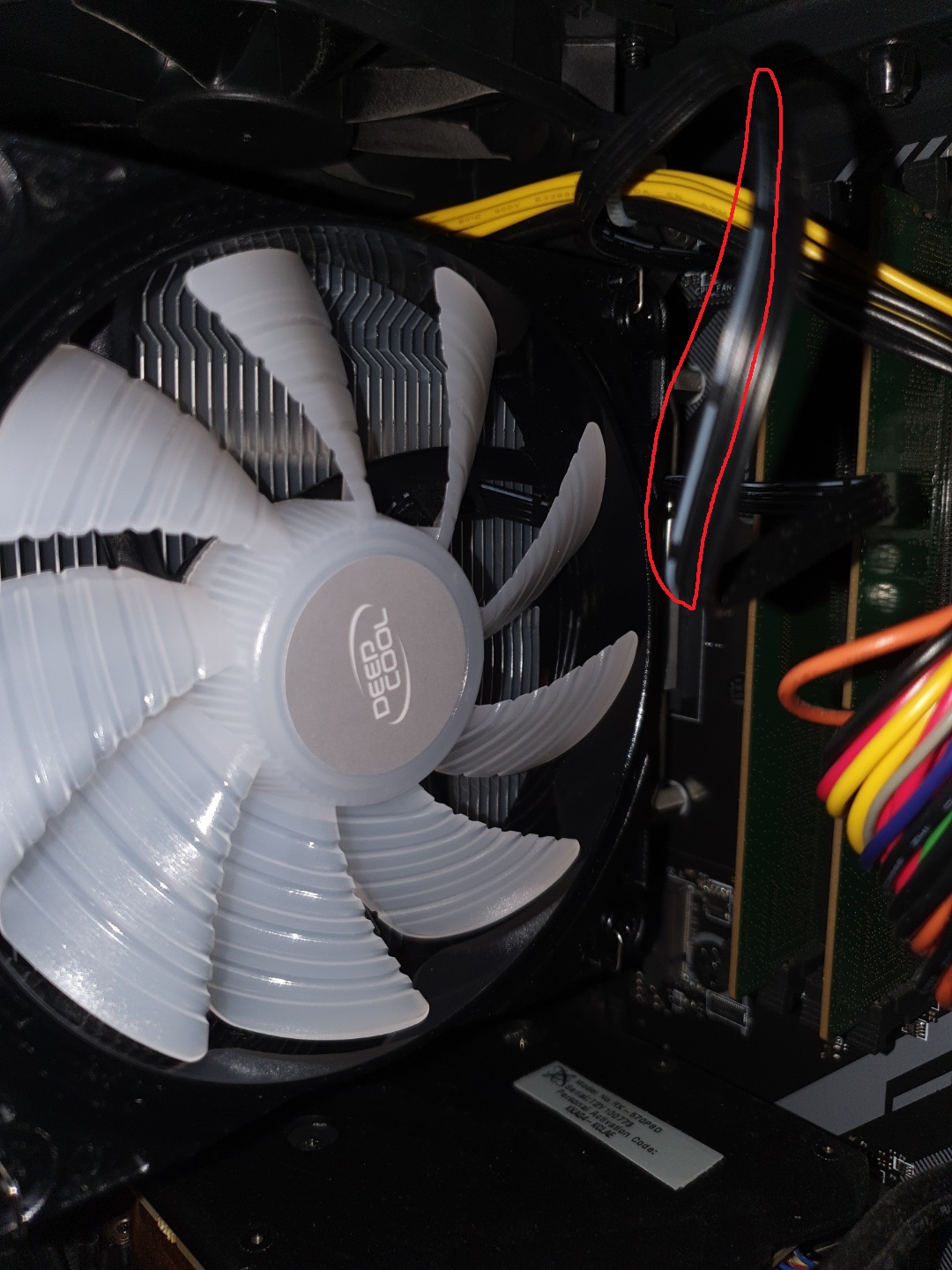 CPU 쿨러 LED를 제거하고 싶습니다. > 공랭/수랭쿨러 | 퀘이사존 QUASARZONE