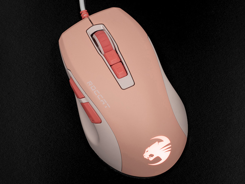 ROCCAT KONE PURE ULTRA Coral > 리뷰 | 퀘이사존 QUASARZONE