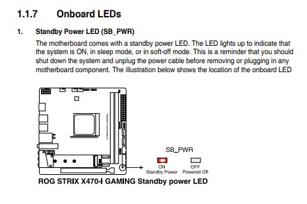 x470 -i gaming 보드 Standby Power LED 끄는법 > CPU/메인보드/램 | 퀘이사존 QUASARZONE
