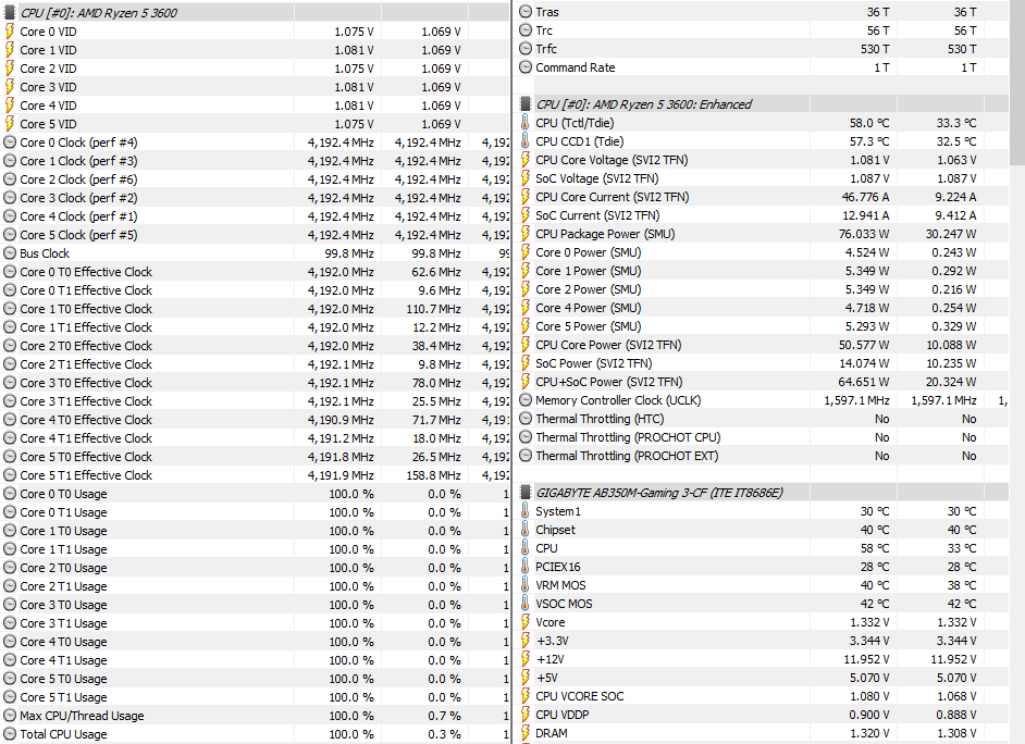 수동오버했는데 vid 변화는 원래 없나요?? > CPU/메인보드/램 | 퀘이사존 QUASARZONE