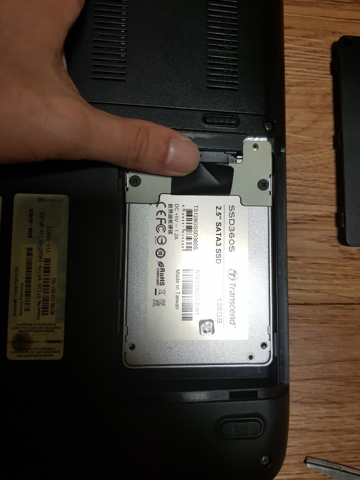 구형 NT-R540-PS43 노트북에 하드 추가로 장착 가능한가요? > 노트북/태블릿PC | 퀘이사존 QUASARZONE