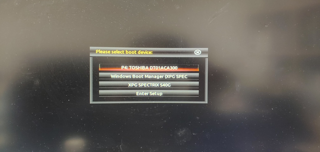 부팅 디바이스에 ssd가 2번 잡히는데... > SSD/HDD/USB | 퀘이사존 QUASARZONE