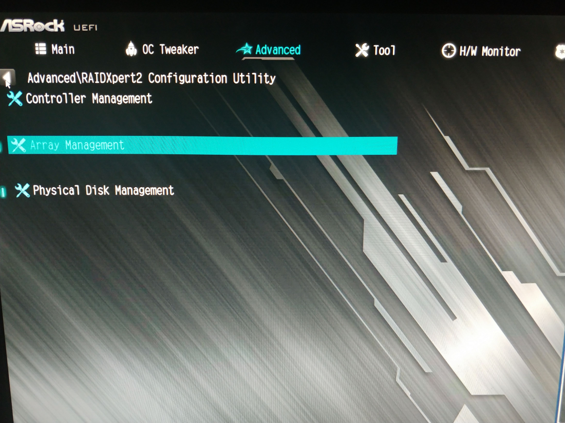 AMD RaidXPert2 질문! > SSD/HDD/USB | 퀘이사존 QUASARZONE