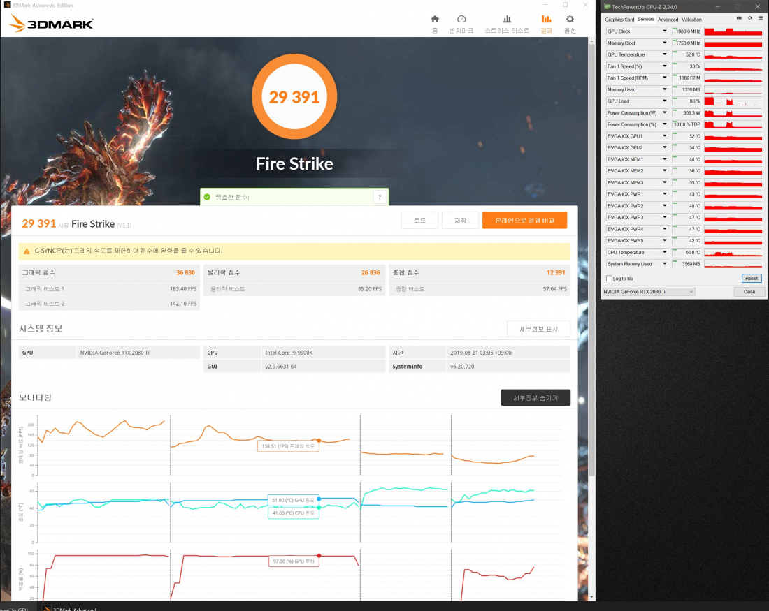 Evga 2080ti ftw3 HY / 436.02버전 파스 > 그래픽카드 | 퀘이사존 QUASARZONE